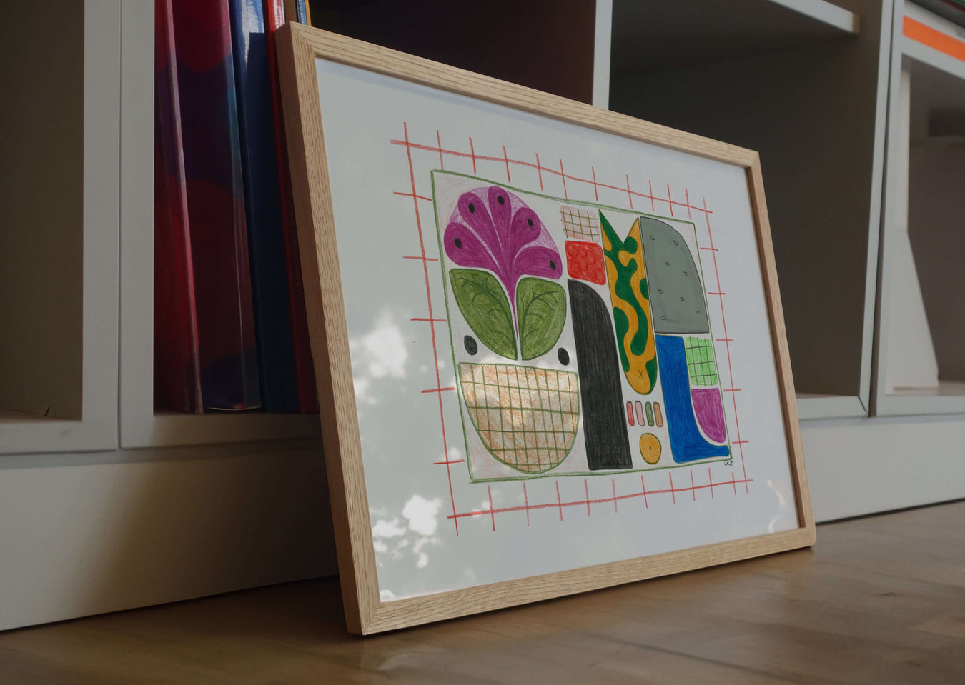 Colourful Crazy Poster created by Lisa Ketty, HiPosterShop